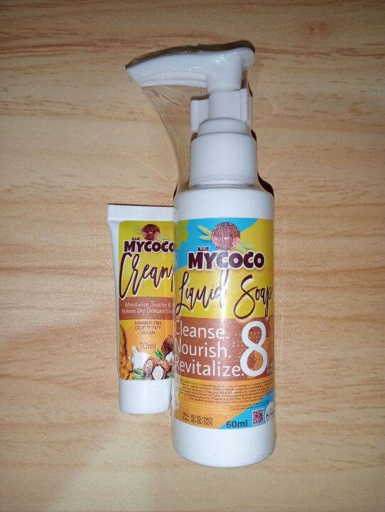 Mycoco Trial Bundle(Liquid Soap+10ml Cream) | Lazada PH