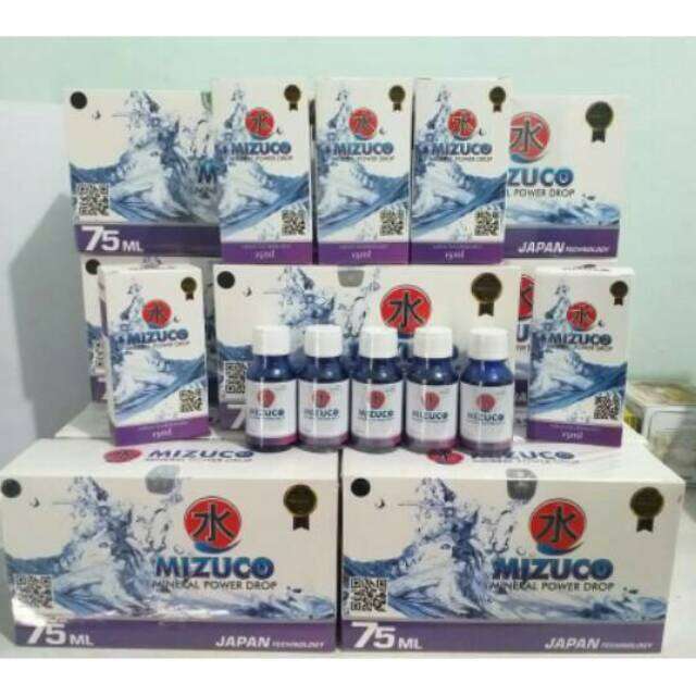 Mizuco Mineral Alkaline Drop Original 1bok isi5btl | Lazada Indonesia