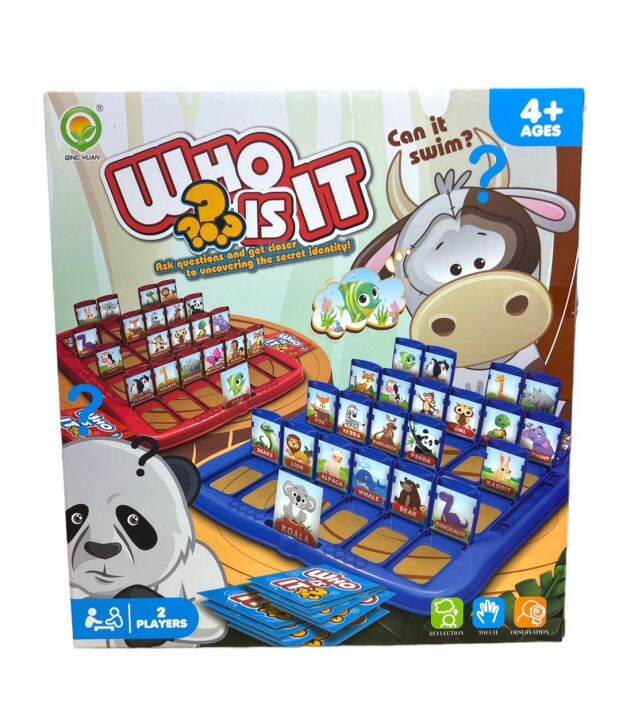 Who is it Board Game - บอร์ดเกม Guess Who - เดาซิ ว่าใคร? | Lazada.co.th
