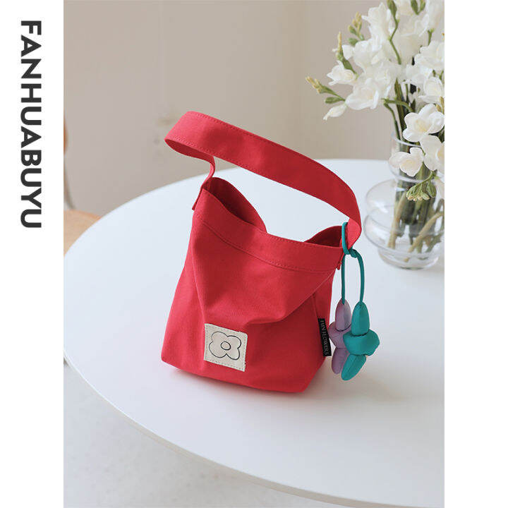 กระเป๋าผ้าใบเรียบง่ายแบบใหม่ยี่ห้อ fanhua กระเป๋าแบบหิ้วแบบพกพาแมทช์ลุค ...