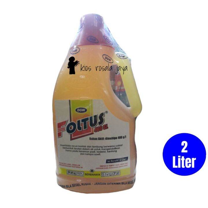 Insektisida Foltus 400SL 2 Liter Bahan Aktif Dimehipo | Lazada Indonesia