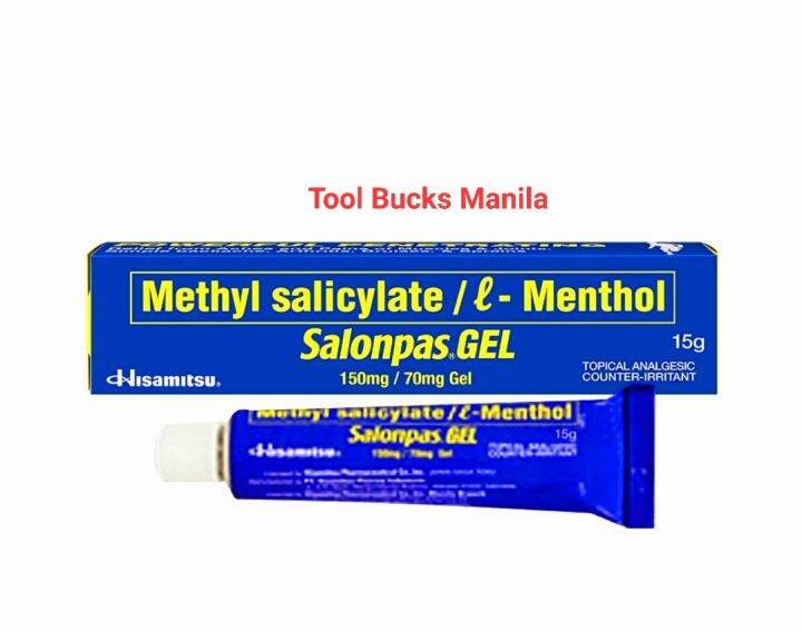Salonpas Pain Relieving Gel 15g x 2pcs | Lazada PH