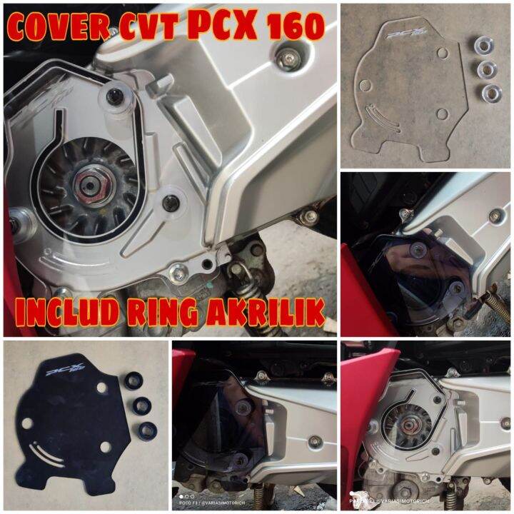 COVER CVT PCX 160 NEW FREE RING AKRILIK | Lazada Indonesia