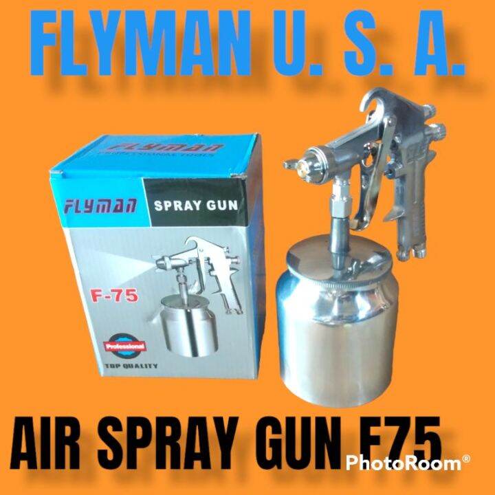 AIR SPRAY PAINT F75 SPRAY GUN HEAVY-DUTY | Lazada PH