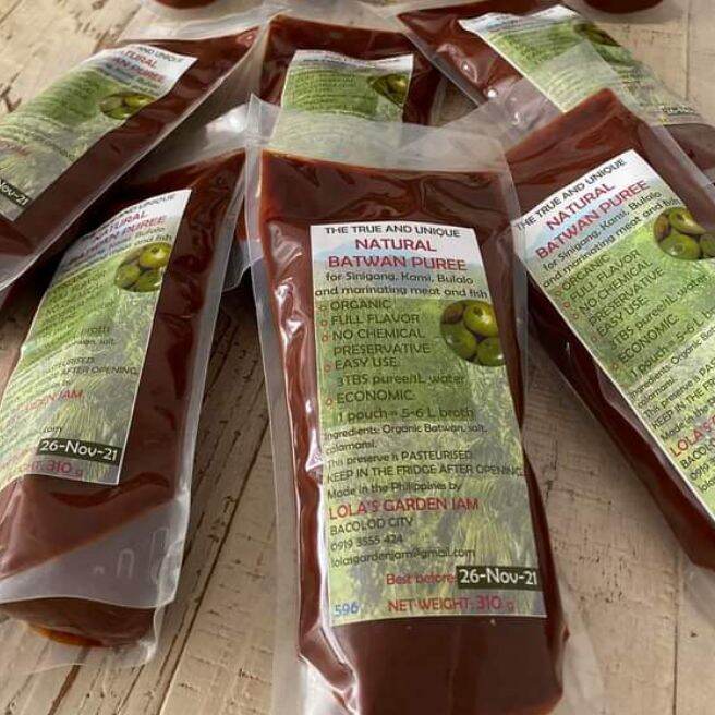 The True and Uniqie Batwan Puree, 100% organic 310g | Lazada PH