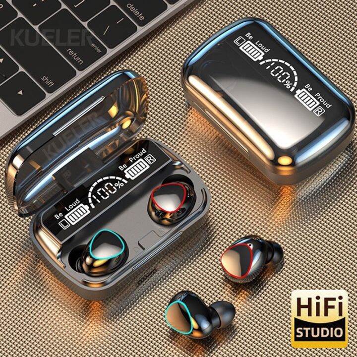 🎧COD+original+Ready Stock🎧M10 TWS Mini Earphone With LED Digital ...