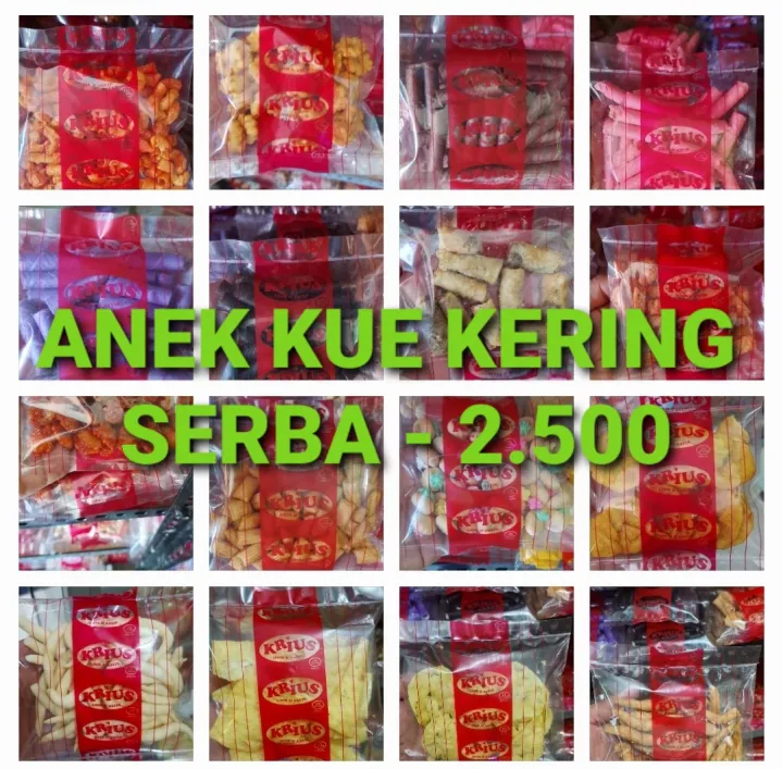 SNACK 2500 ANEKA KUE KERING | Lazada Indonesia