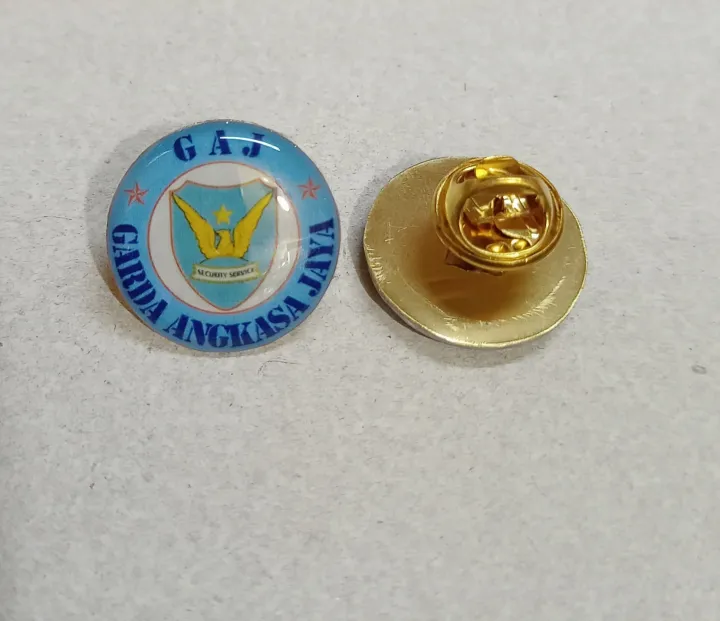 Pin kerah(Logo dan ukuran bisa di sesuaikan) | Lazada Indonesia