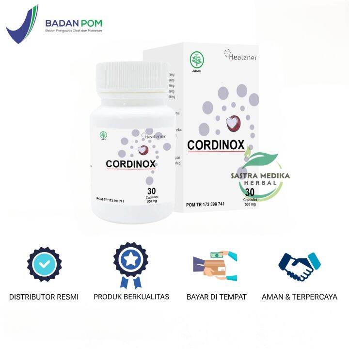 Cordinox Suplemen Untuk Kesehatan Jantung Hipertensi Original | Lazada ...