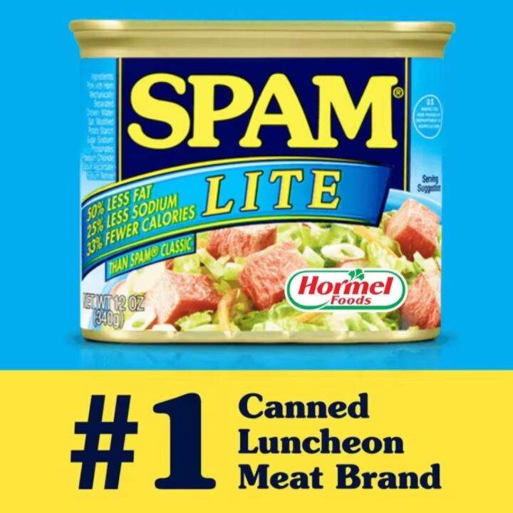 Spam Luncheon Meat Lite 340g | Lazada PH