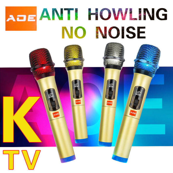 Handheld Wireless Microphone Family Singing Ktv Stage Singing Mic ...