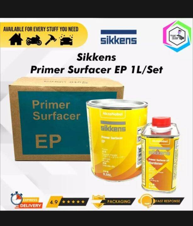 Epoxy Sikken Primer Surface PSEP 1L/Set Epoksi Poksi Sikken | Lazada ...