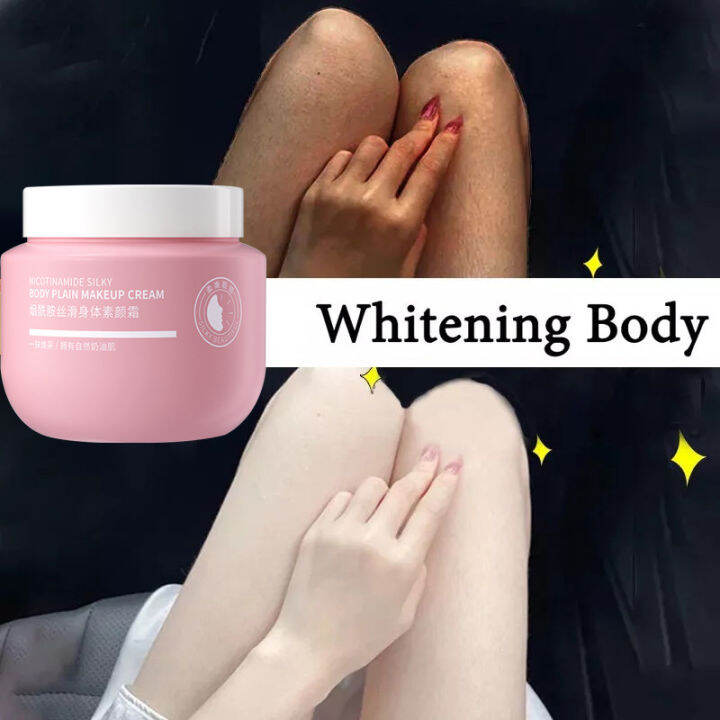 F.six👍250g Bleaching Whipped Cream SPF60 Nicotinamide Whitening Body Cream Squalane Moisturizing ...
