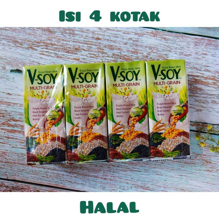 Vsoy multigrain 200ml | Lazada Indonesia