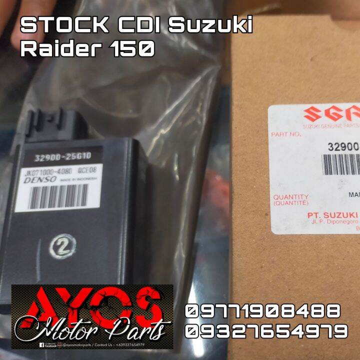 CDI Suzuki Raider 150 For Reborn, Reloaded, Newbreed 6pins and 5pins ...