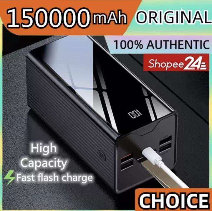 🌞 𝓝𝓔𝓦 ⚡ Power Bank 100% asli original 100000 / 150000 / 180000 mAh ori ...