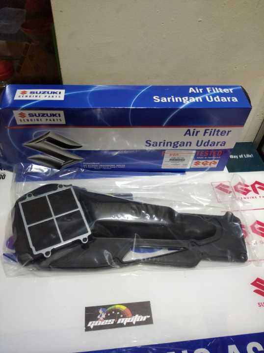 saringan box filter udara suzuki skywave hayate original sgp | Lazada ...