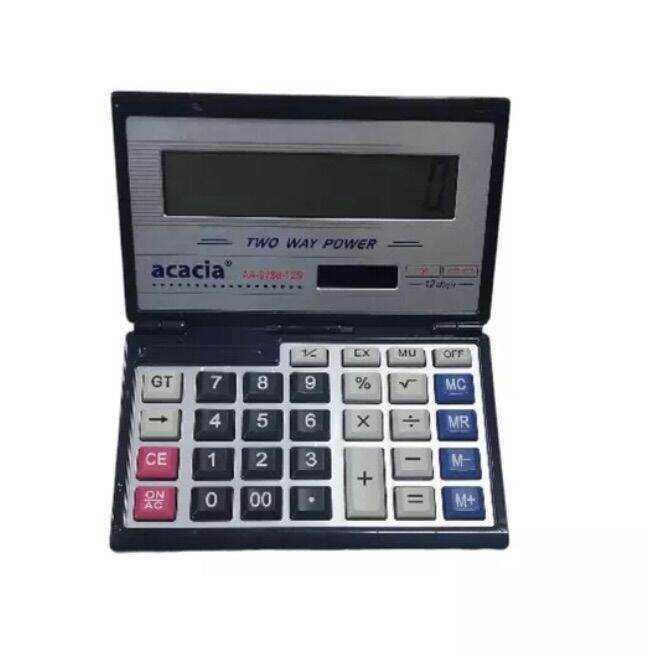 Acacia AA-9788-12S Solar Calculator | Lazada PH