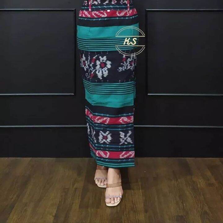 ROK SPAN PANJANG MOTIF TENUN,, ROK WISUDA | Lazada Indonesia