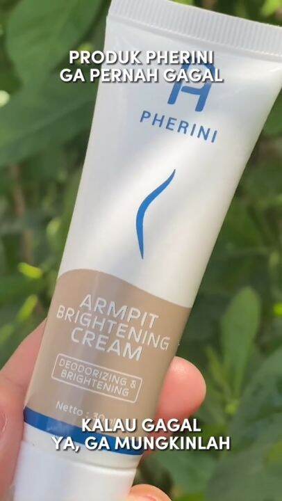 PHERINI Armpit Brightening Cream - Ketiak dan Selangkangan Bersih Cerah | Lazada Indonesia