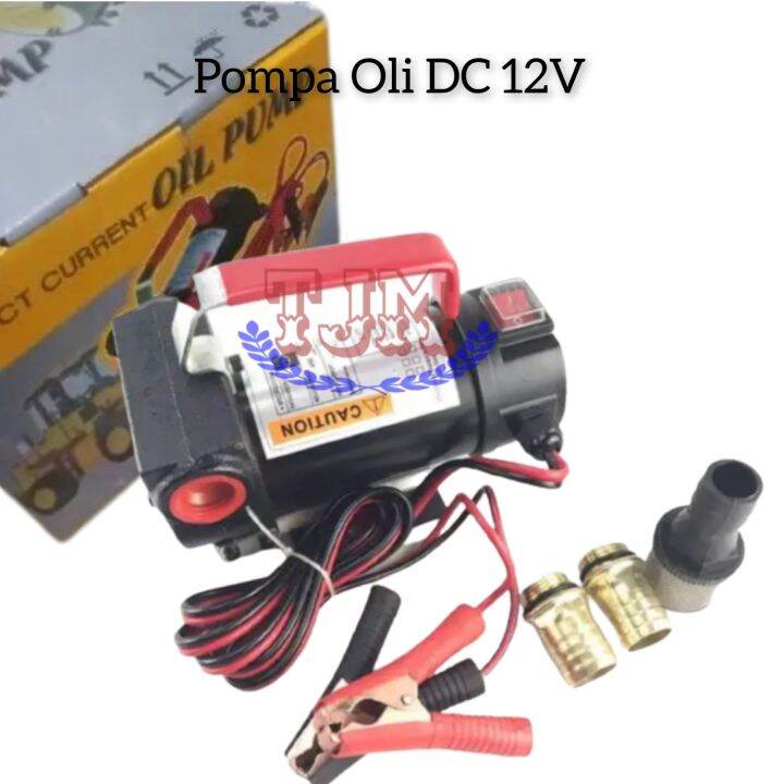 Pompa Minyak DC 12 Volt Untuk PERTAMINI Direct Current Oil Pump 12 Volt ...