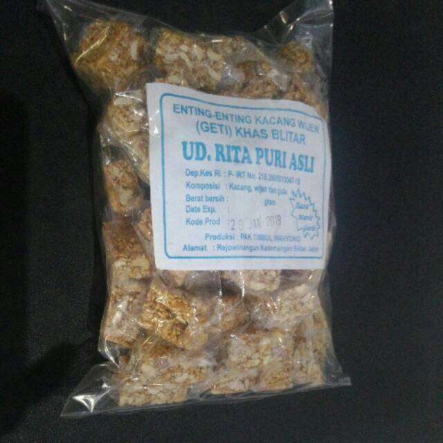 Enting Enting Geti Kacang Wijen Khas Blitar | Lazada Indonesia