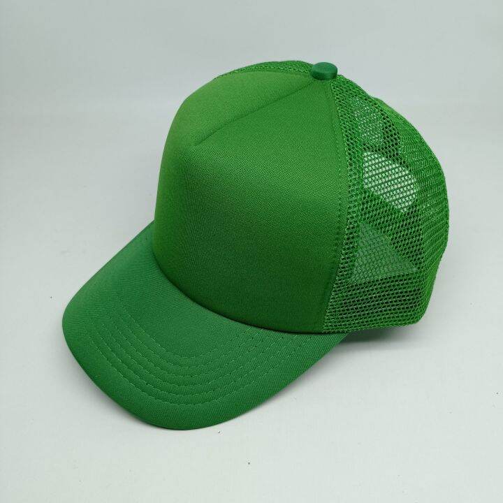 Topi Jaring Trucker Hijau Fuji Polos Dewasa | Lazada Indonesia