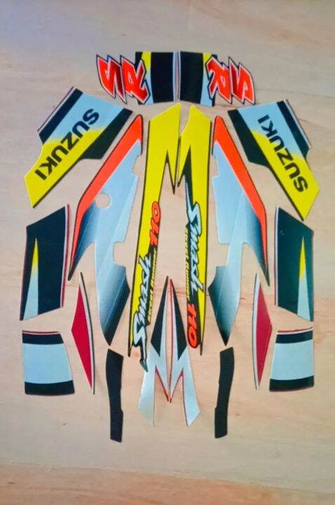 striping motor smash sr 2004 sticker motor smash | Lazada Indonesia