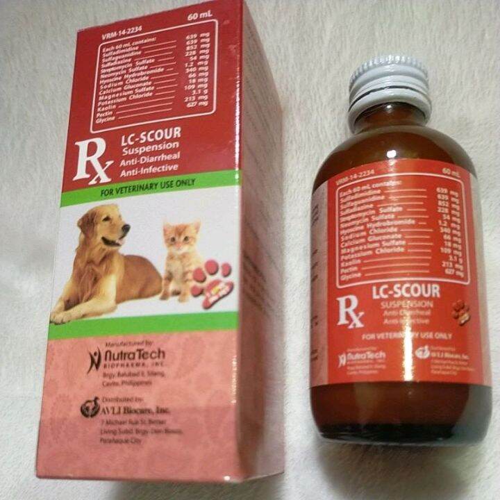 LC SCOUR Anti Diarrheal Anti Infective Suspension 60ml | Lazada PH