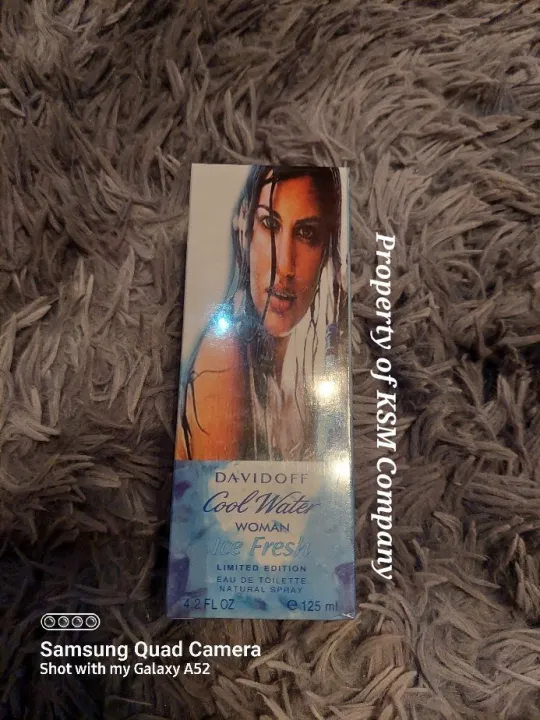 Authentic Tester Perfume 125ml for Women, Scent is David-Off CoolWater ...