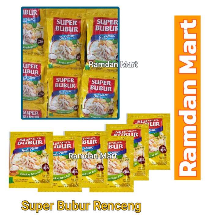 super Bubur BURYAM Renceng (10 Bungkus ) | Lazada Indonesia