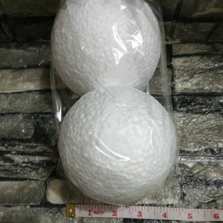 2pcs. styro ball no. 4 | Lazada PH
