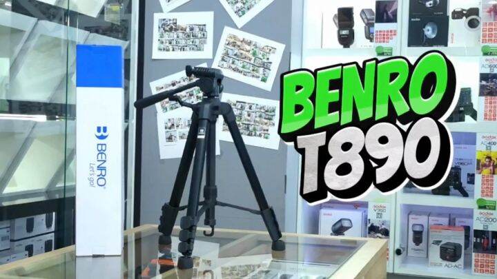 Benro Tripod T890 - แถมฟรี LED Ring 10นิ้ว มูลค่า 590บาท - ขาตั้งกล้อง ...