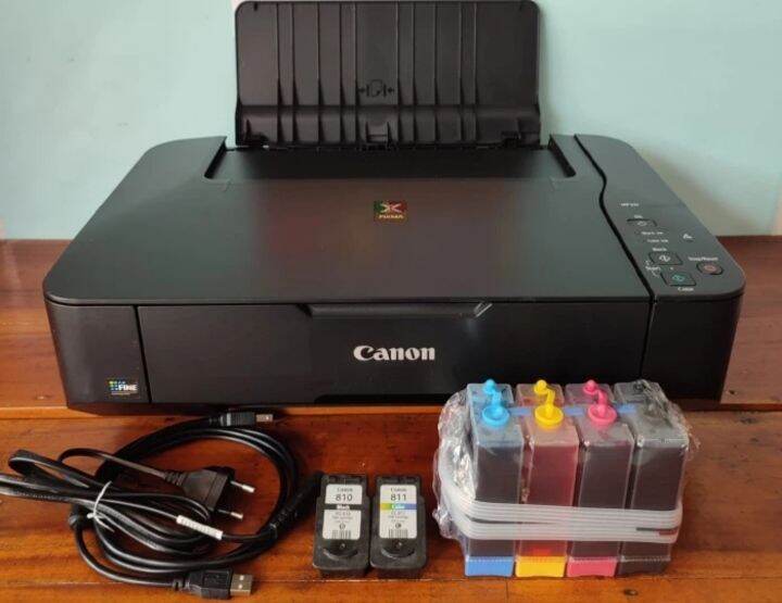 printer canon mp287/237 siap pake bisa poto copy/secen multi fungsi ...