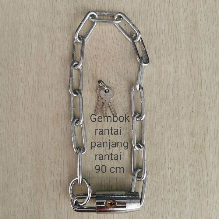 gembok rantai 90 cm bio soligen | Lazada Indonesia