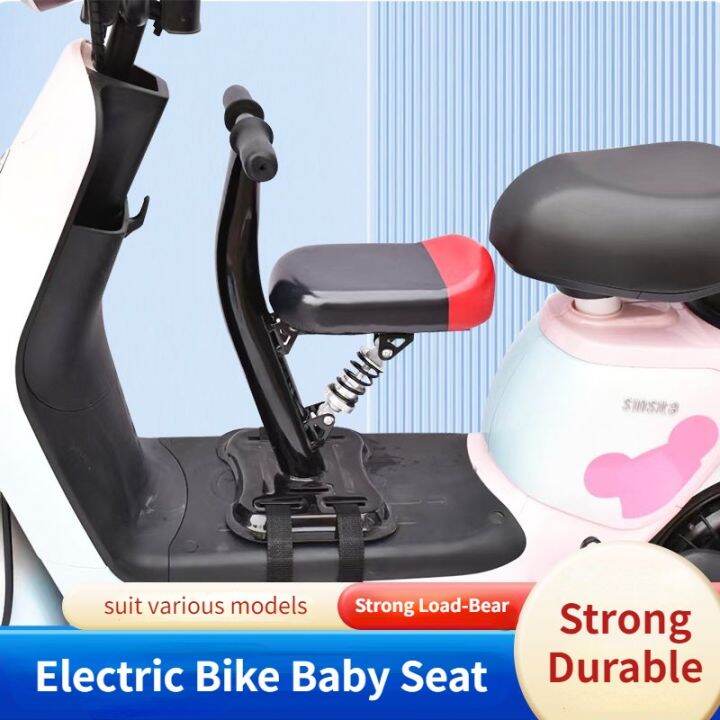 Electric Bike Child Seat Front Motorbike Seats Moto Pedal Women's ...