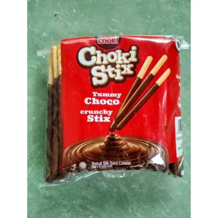 BISKUIT STIK COKLAT | CHOKI STIK COKELAT 300 gr | Lazada Indonesia