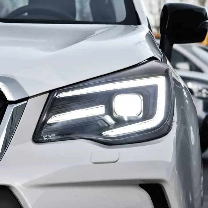 Headlights for Subaru Forester 2013 - 2018 LED Headlight with DRL ...