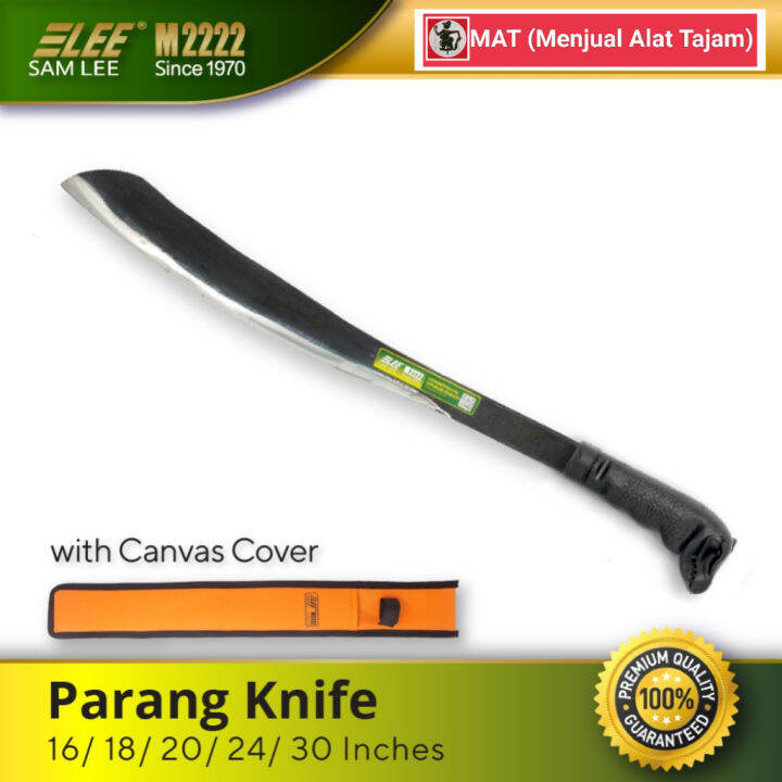 Paa Rang Tebas Panjang Bersarung / Long Paa Rang Knife with Cover Brand SamLee M2222 | Lazada