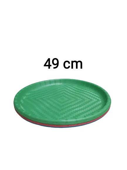 Tampah beras plastik tampah tumpeng nampan warna | Lazada Indonesia