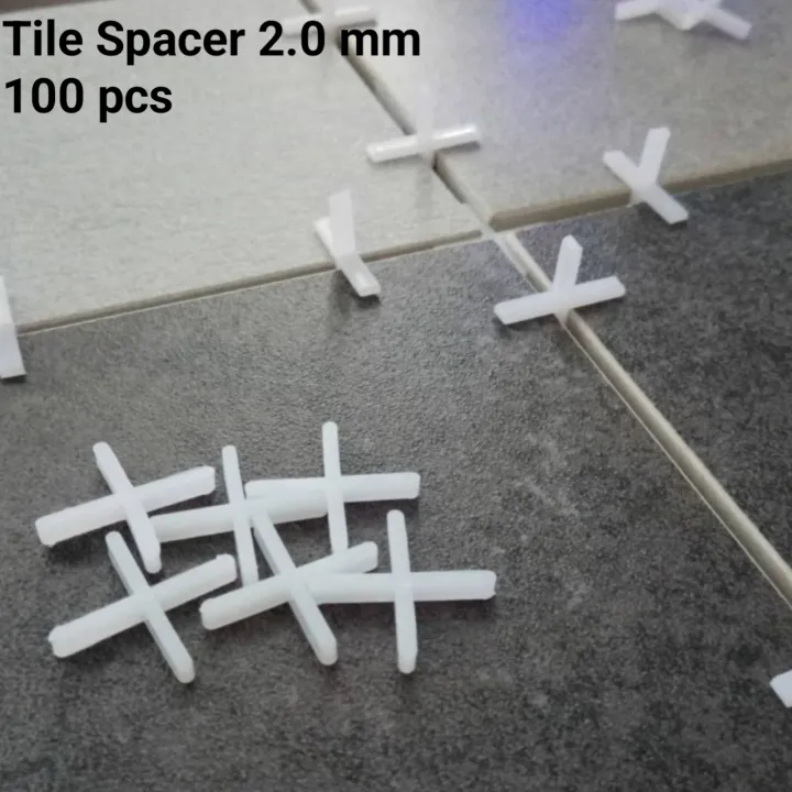Tile spacer 2 mm tile leveling 2 mm alat untuk mengatur jarak nat ...