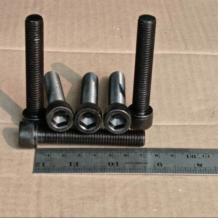 BAUT L BAJA M12 X 70 FULL DRAT. BAUT L M12 X 70 BAJA PANJANG 7 CM KUNCI L 10. | Lazada Indonesia