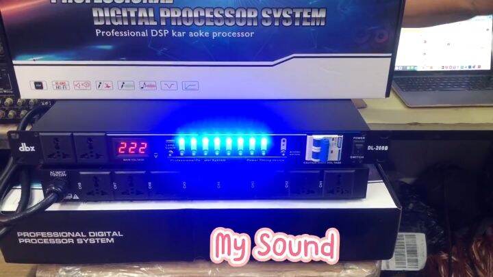 Dbx Dl 208b Professional Power Sequence Controller 10 Way Switch Stage