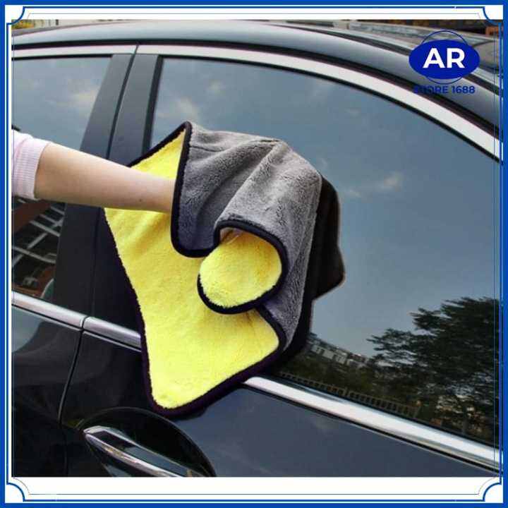 Kain Lap Mobil Microfiber Car Wipe cloth Universal Serba Guna Tebal Lap ...