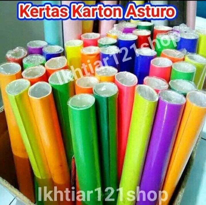 Kertas Asturo/Kertas Karton Asturo warna | Lazada Indonesia