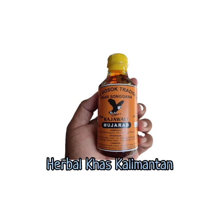 MINYAK PIJAT / MINYAK GOSOK AKAR SONGGANA CAP RAJAWALI ORIGINAL OBAT ...
