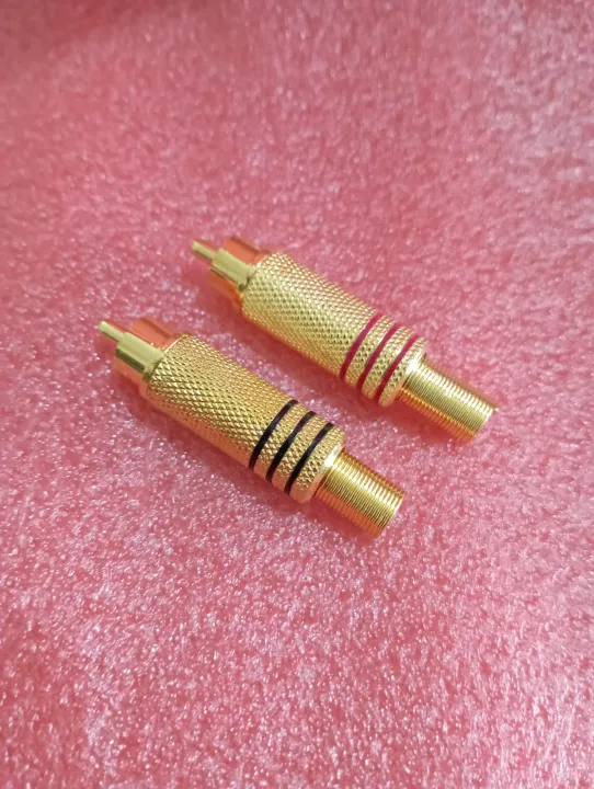 Jack Rca Gold Jek Rca Mas Les Merah Hitam | Lazada Indonesia