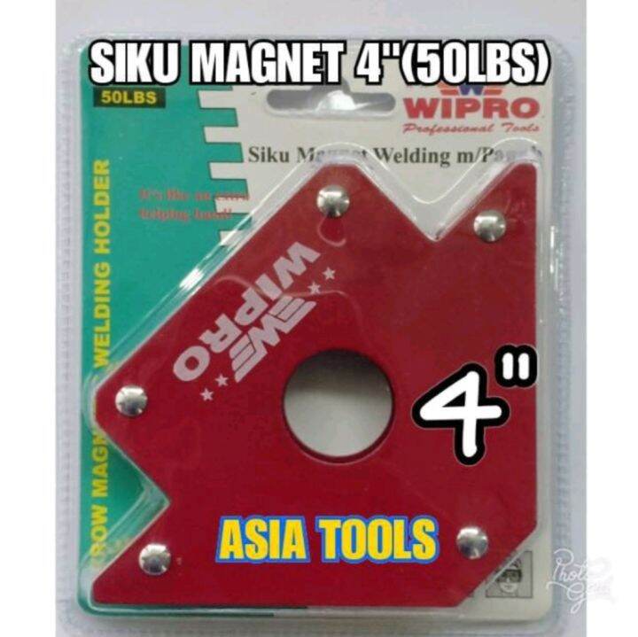 WIPRO SIKU MAGNET 4INCH 50LBS / MAGNET LAS WELDING 4" / SIKU LAS 4INCH ...
