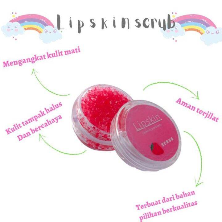 LIPSKIN LIPSCRUB | Lazada Indonesia