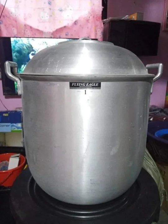 KALDERO BIG SIZE BOILER (#1) 41CM/ 49CM MAKAPAL HEAVY DUTY FOR LUGAW ...